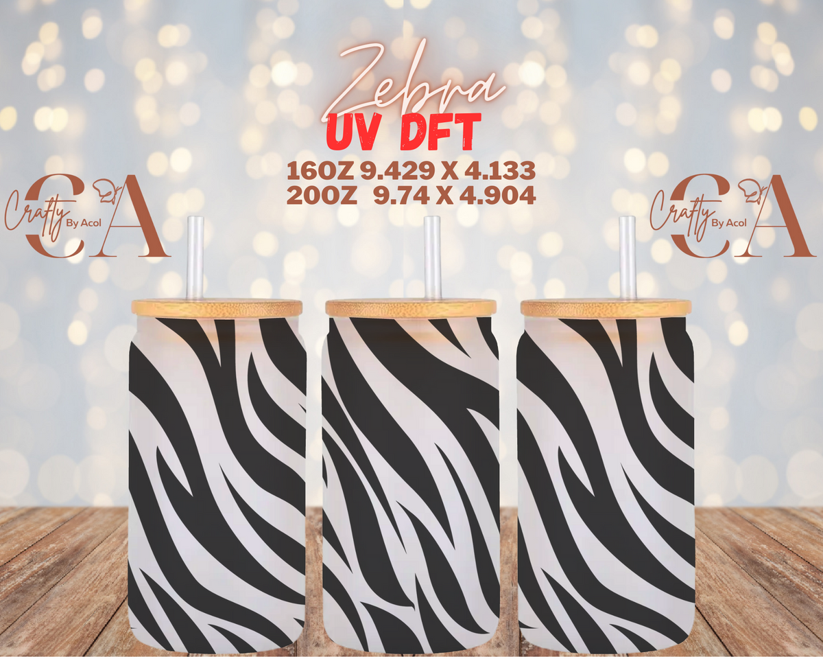 Zebra UV DFT Cup Wrap