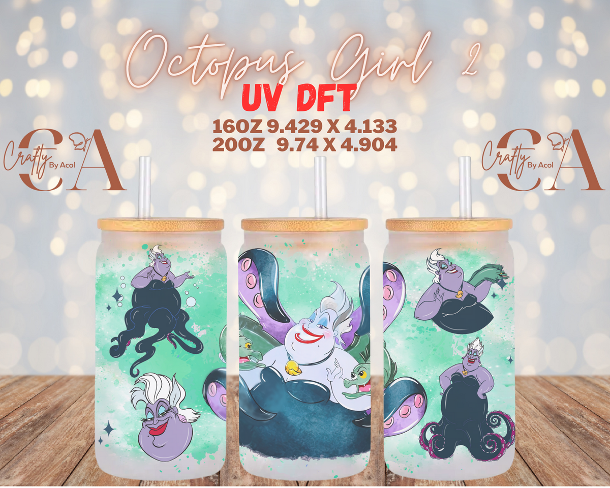 Octopus Girls 2 UV DFT Cup Wrap
