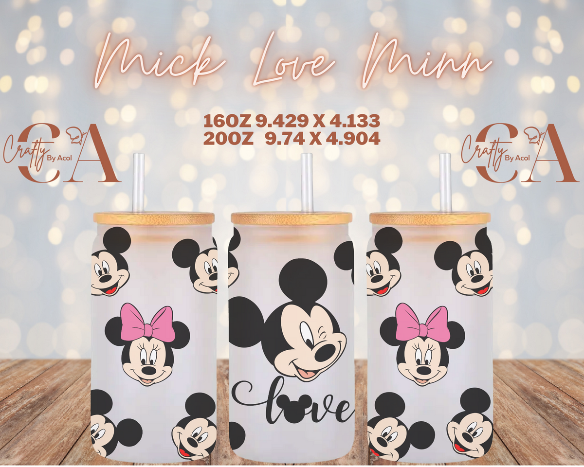 Mick Love Minn Vinyl Can Wrap